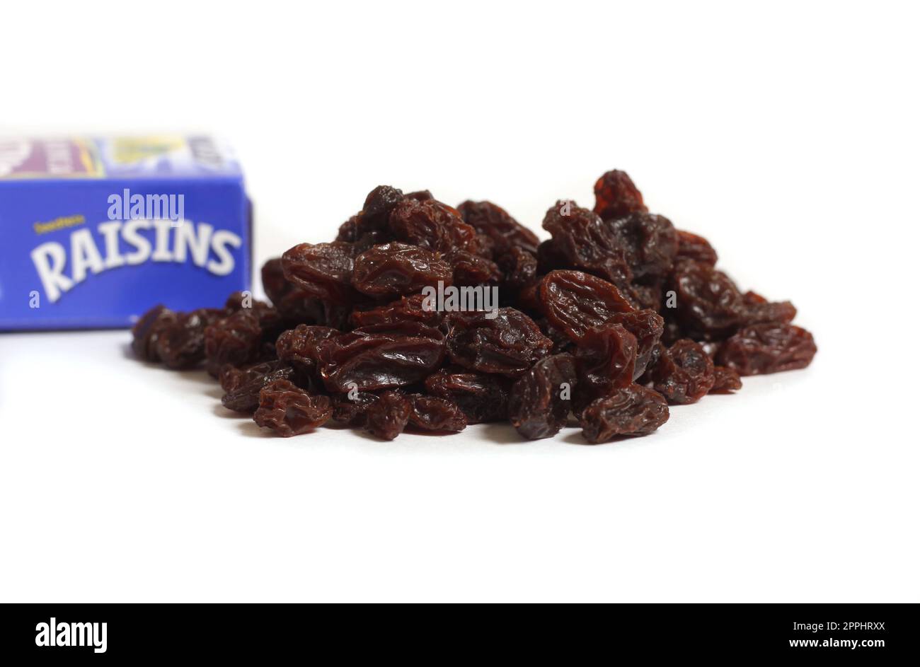 Raisins box hi-res stock photography and images - Alamy