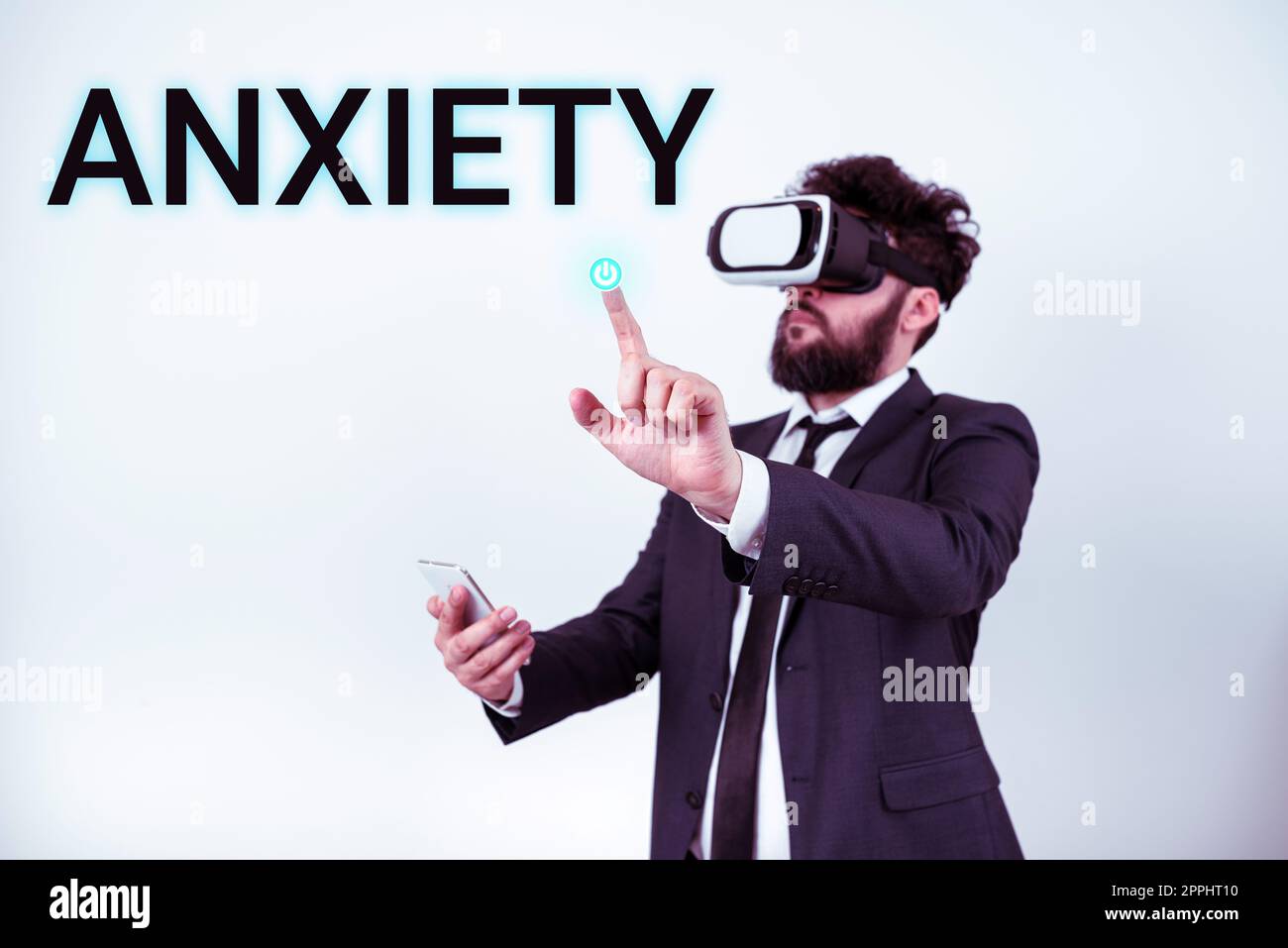 Handwriting text Anxiety. Business overview Excessive uneasiness and ...