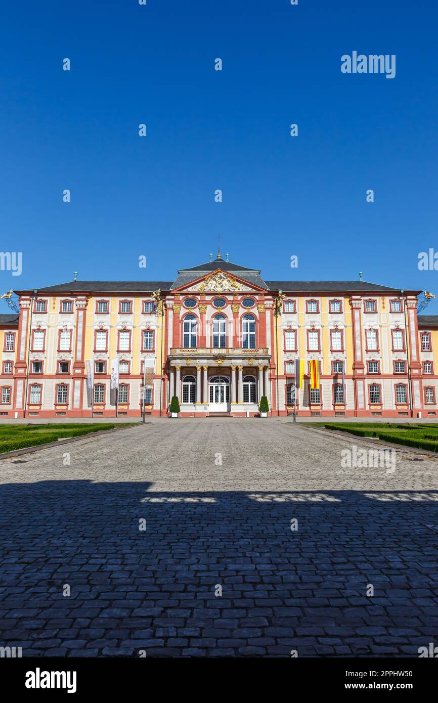 Bruchsal Castle palace baroque architecture portrait format travel in ...