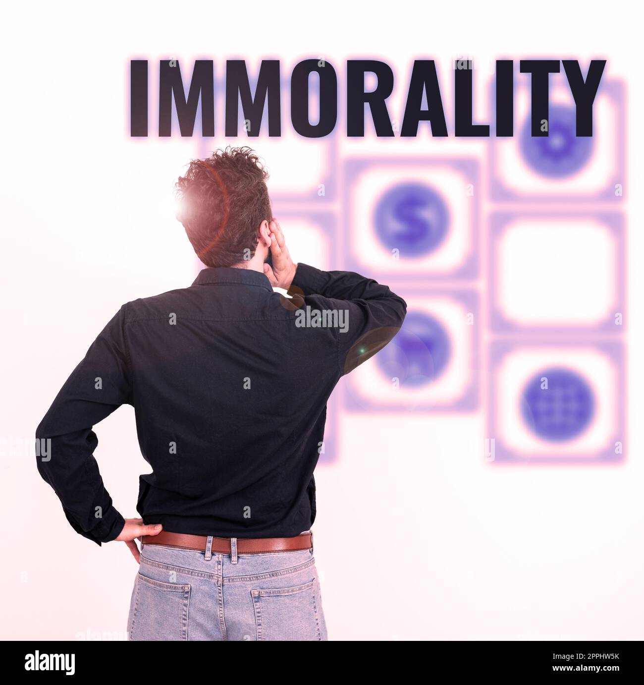 Immoral being hi-res stock photography and images - Alamy