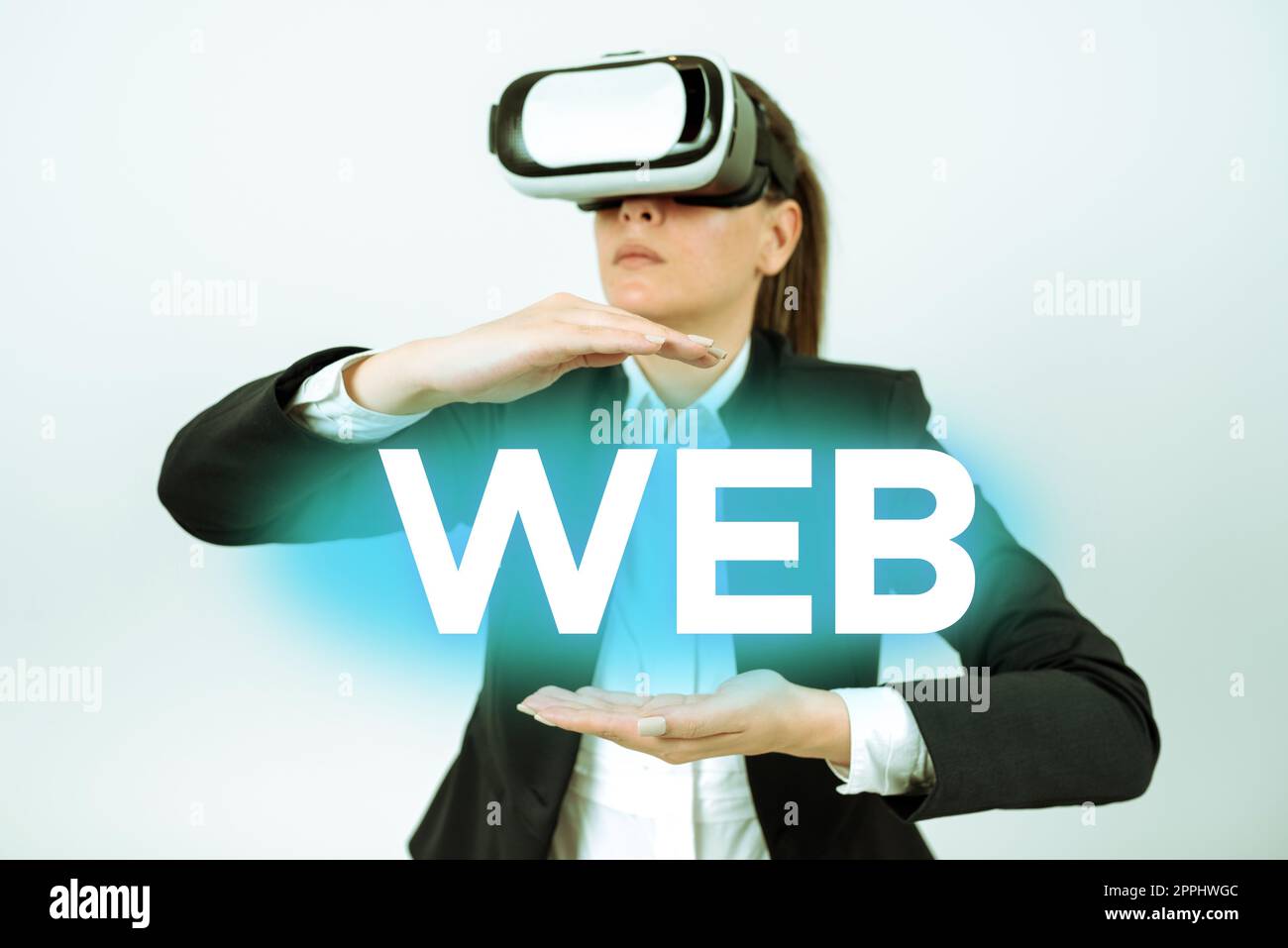 Text caption presenting Web. Concept meaning a system of Internet ... Text caption presenting Web. Concept meaning a system of Internet ...