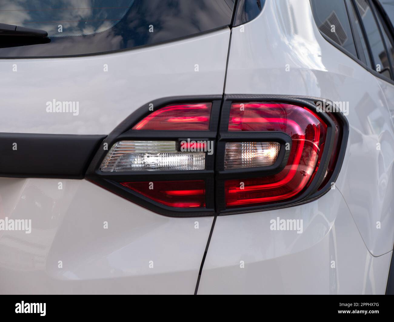 Rear vehicle indicator lights hi-res stock photography and images - Alamy