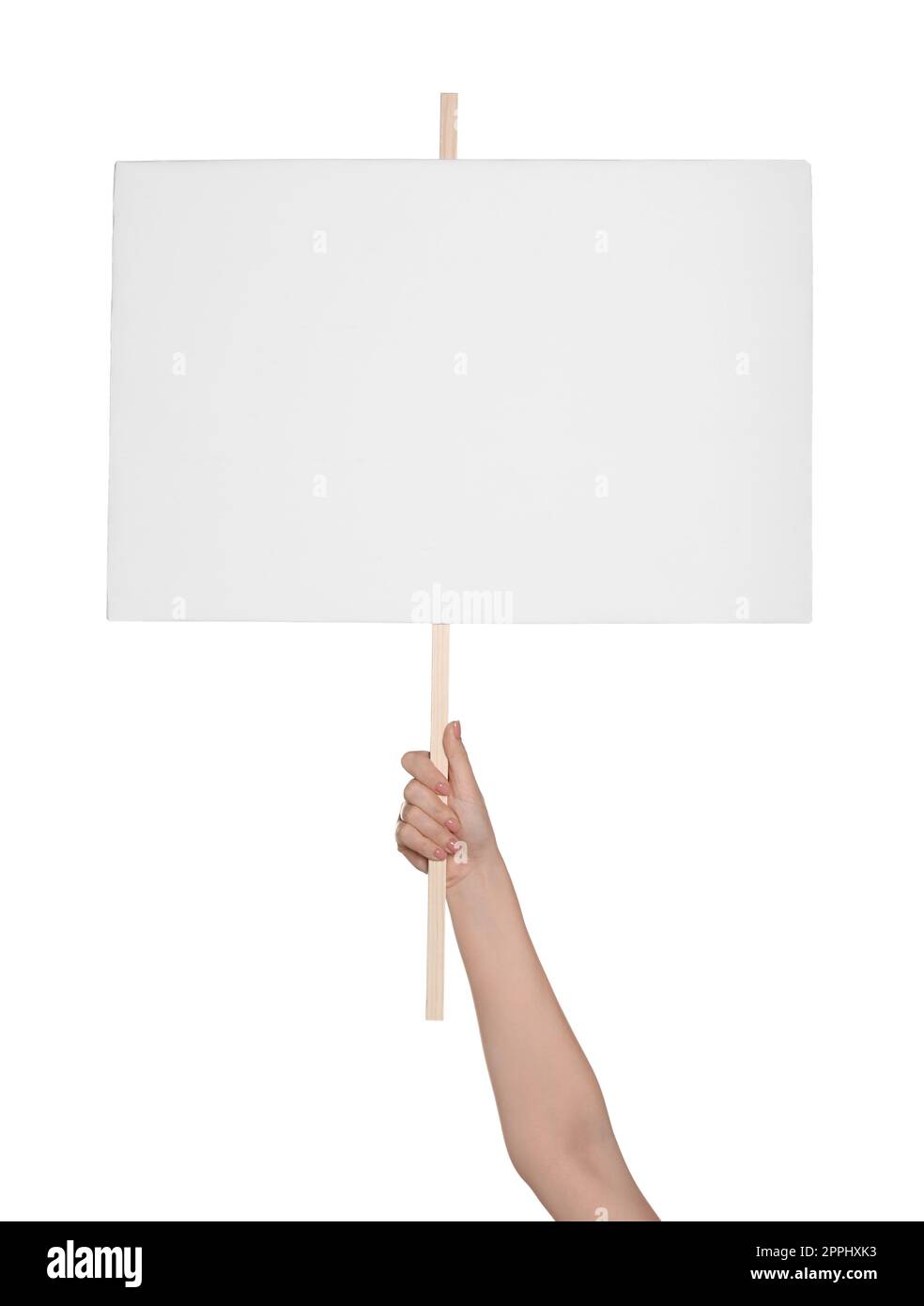 Strike picket sign Cut Out Stock Images & Pictures - Alamy