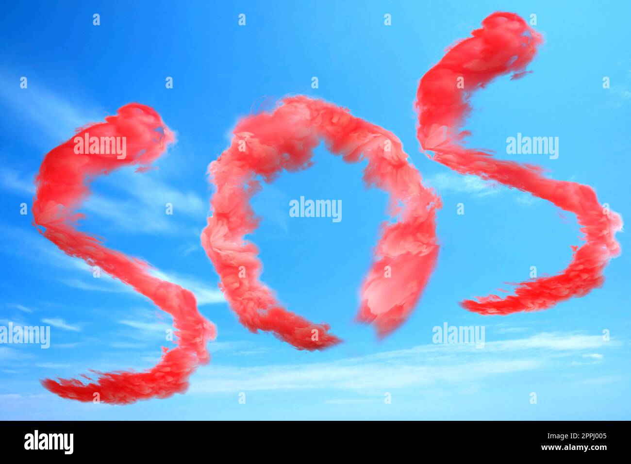 Smoke in the sky hi-res stock photography and images - Alamy