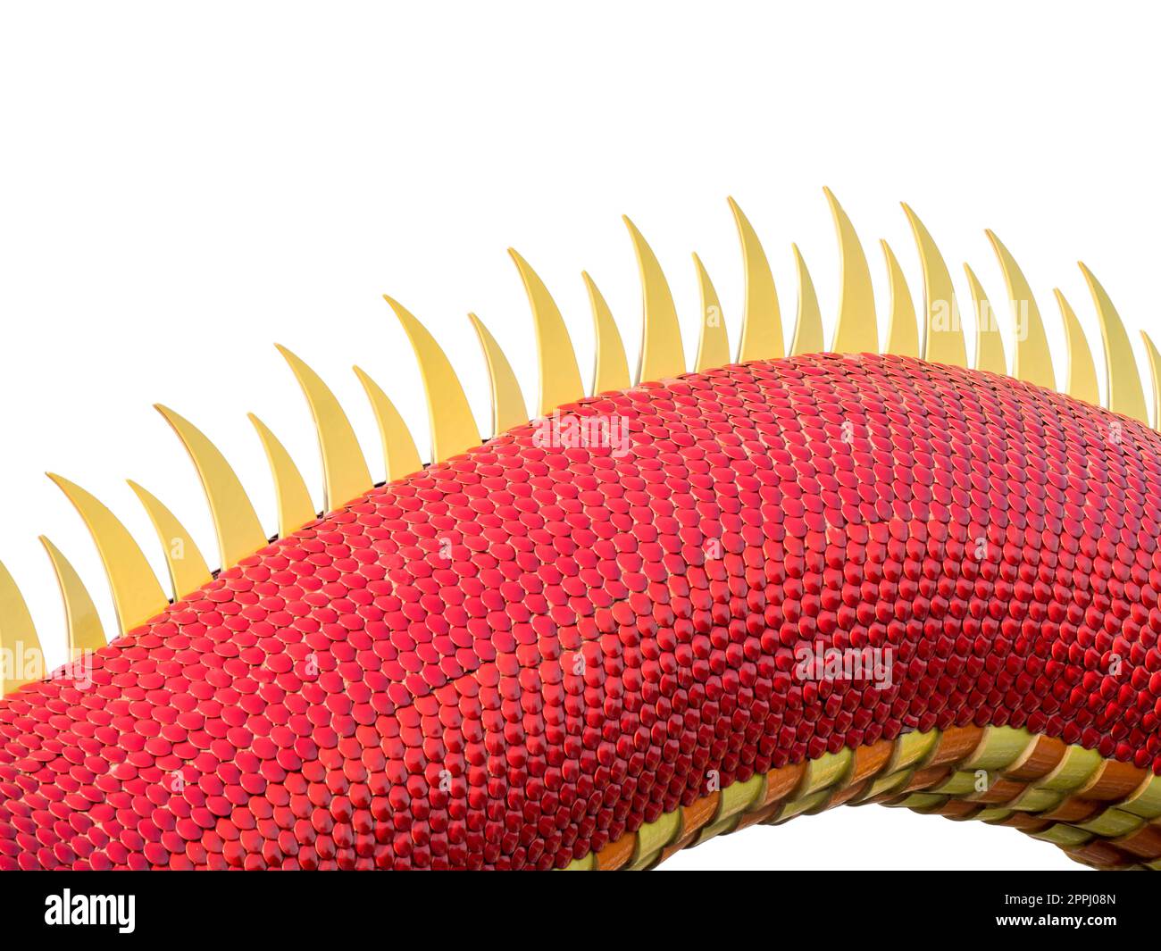 dragon scales pattern , made from earthenware , red color Stock Photo ...