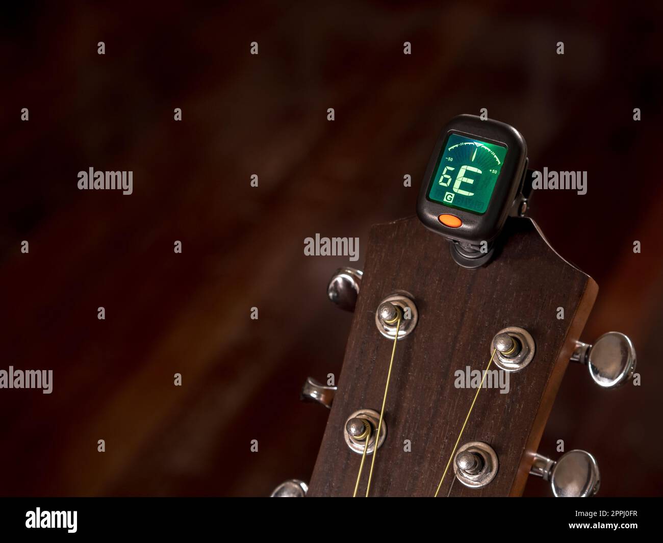 tuner for Guitar , E sound, sixth string, clip on guitar head Stock ...