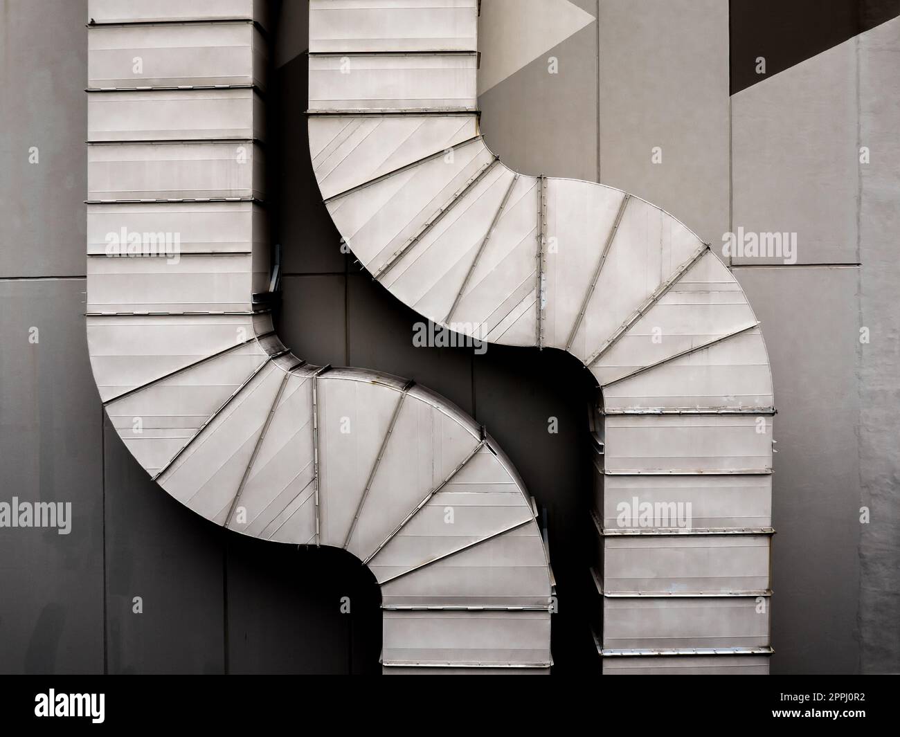 Air duct and ventilation system of chiller air condition system at ...