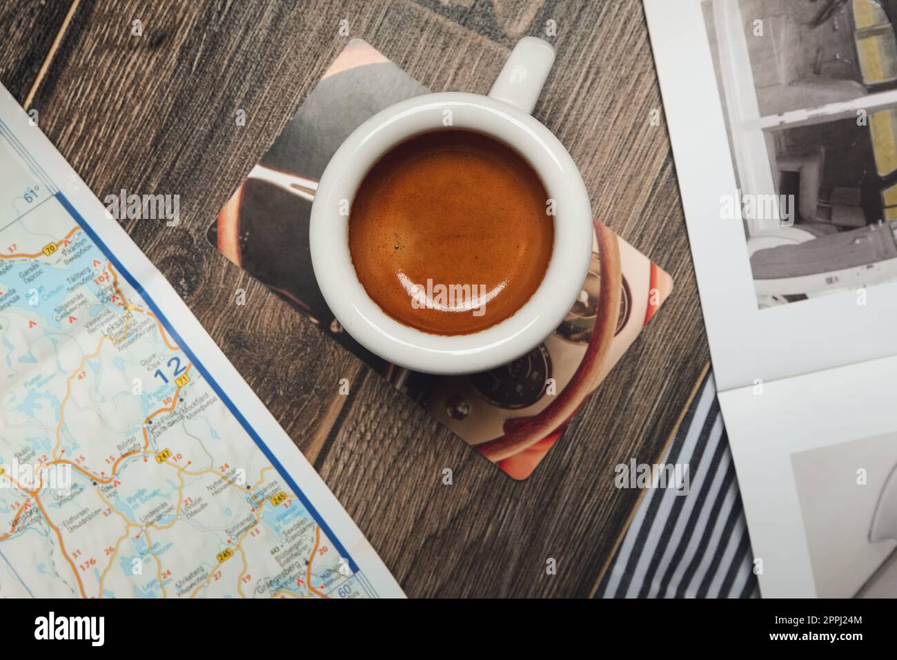 Looking at map together point of view hi-res stock photography and ...