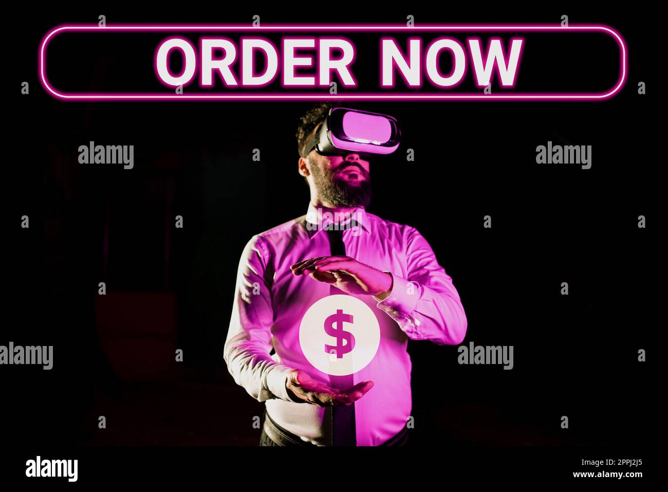 Writing displaying text Order Now. Word for service restaurants or ...