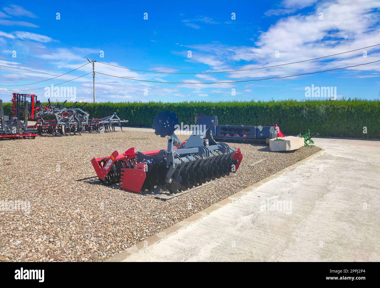 Disc plough hi-res stock photography and images - Alamy