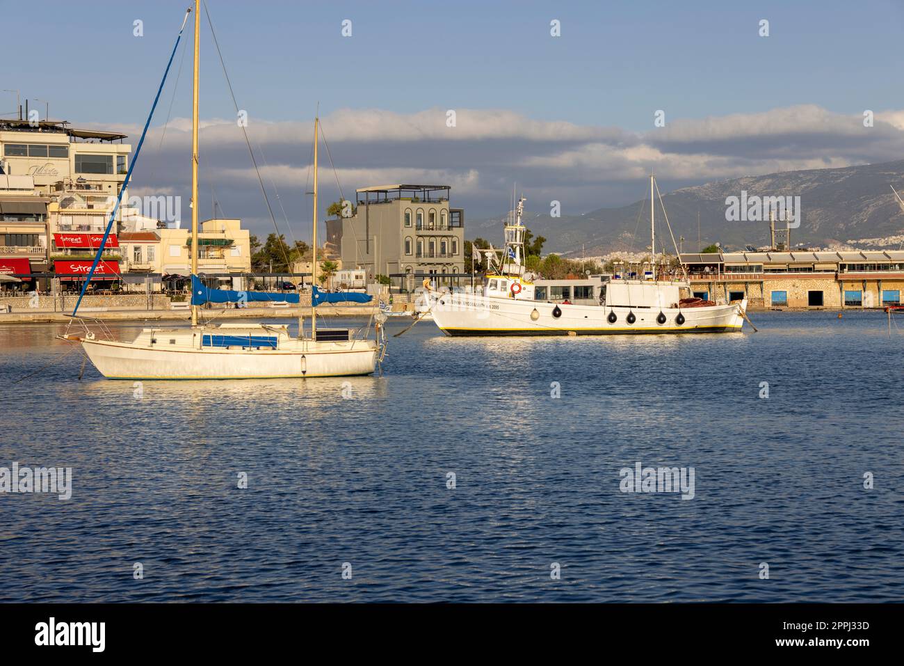 Yachts and marina in athens hi-res stock photography and images - Alamy