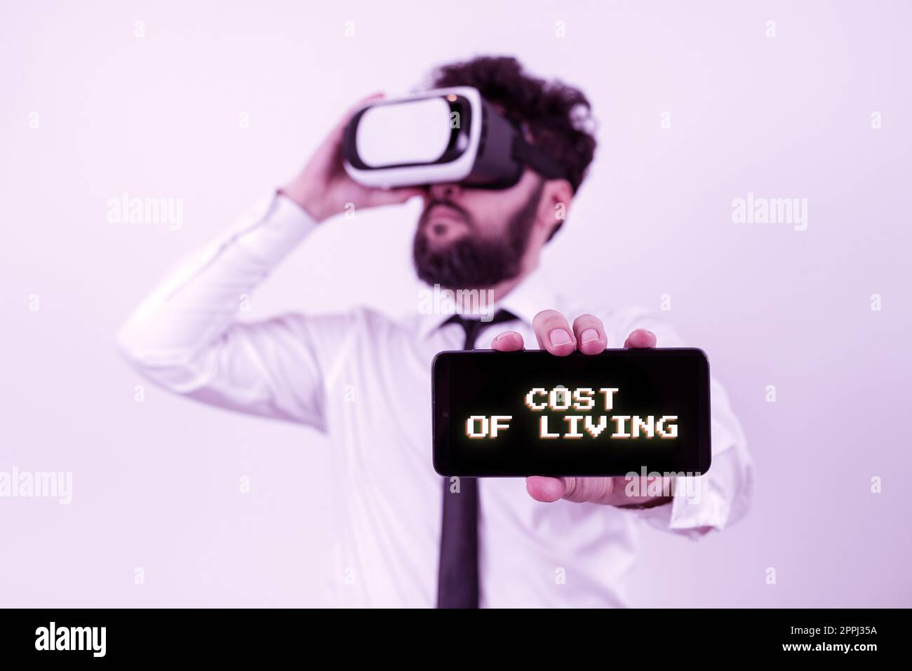 Text caption presenting Cost Of Living. Business overview Software used ... Text caption presenting Cost Of Living. Business overview Software used ...