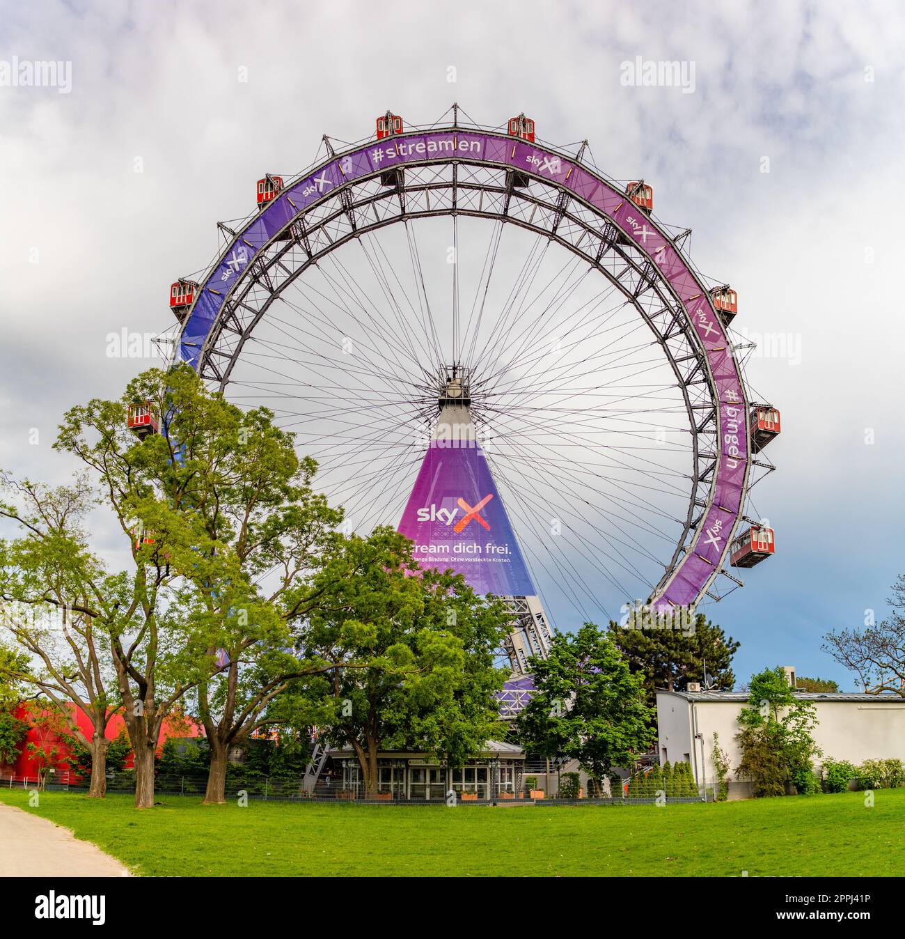 Viennese giant wheel hi-res stock photography and images - Alamy