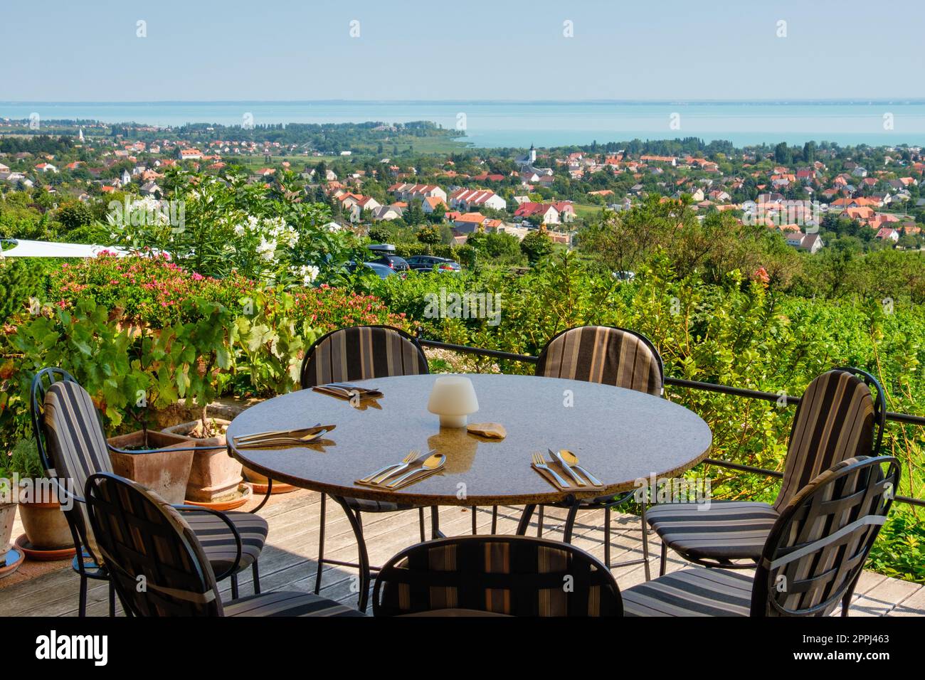 Beautiful view - Csopak Stock Photo - Alamy
