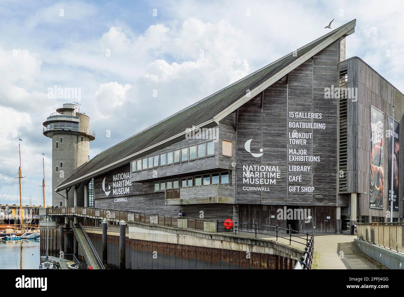 England, Falmouth - National Maritime Museum Cornwall Stock Photo - Alamy