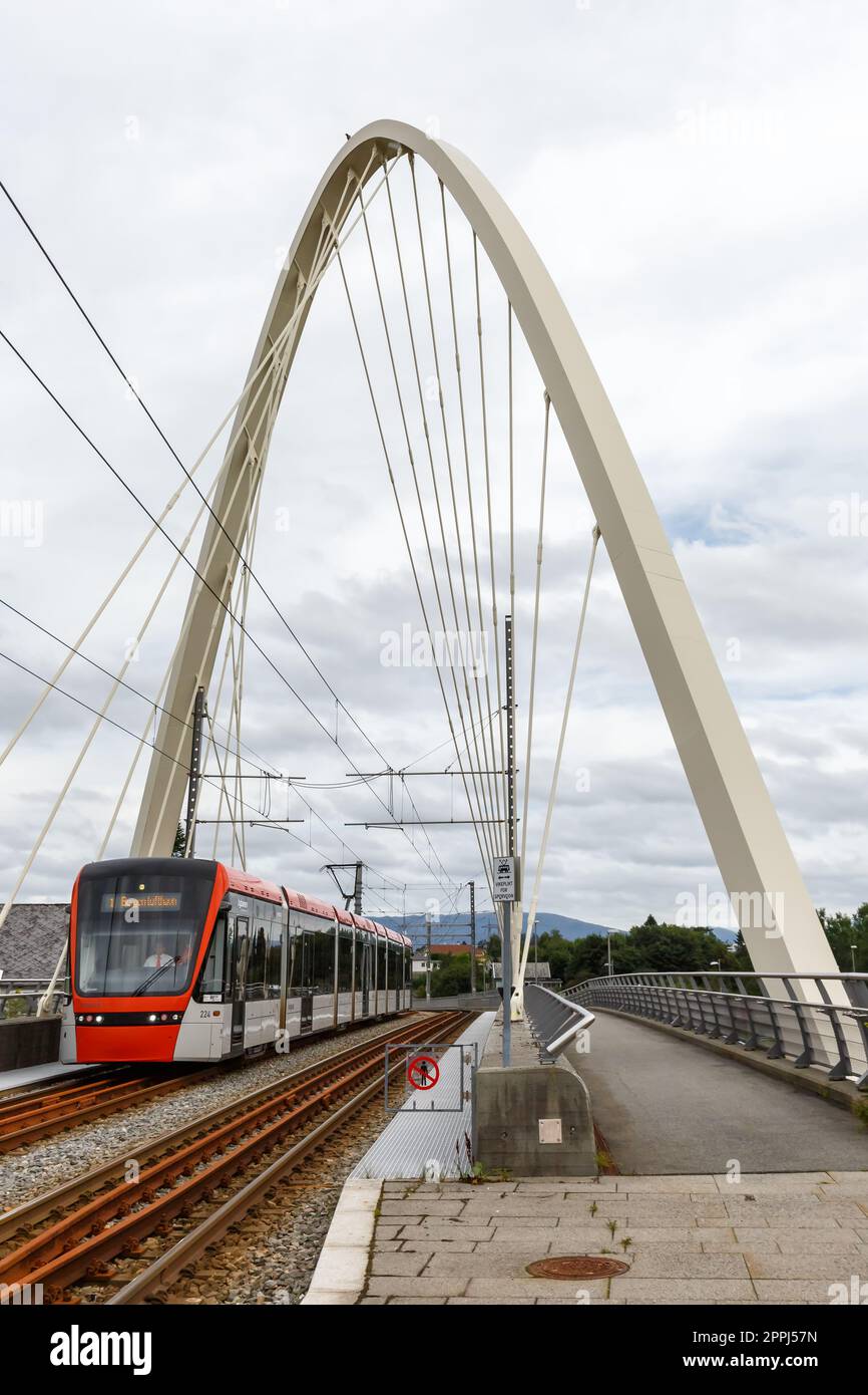 Bybanen Bergen light rail public transport transit transportation near ...