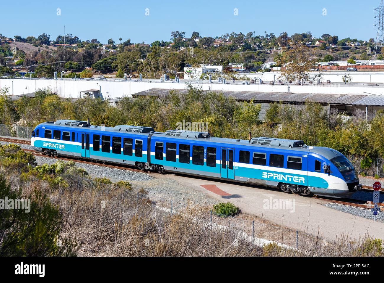 Siemens Desiro Sprinter commuter rail train public transport in ...