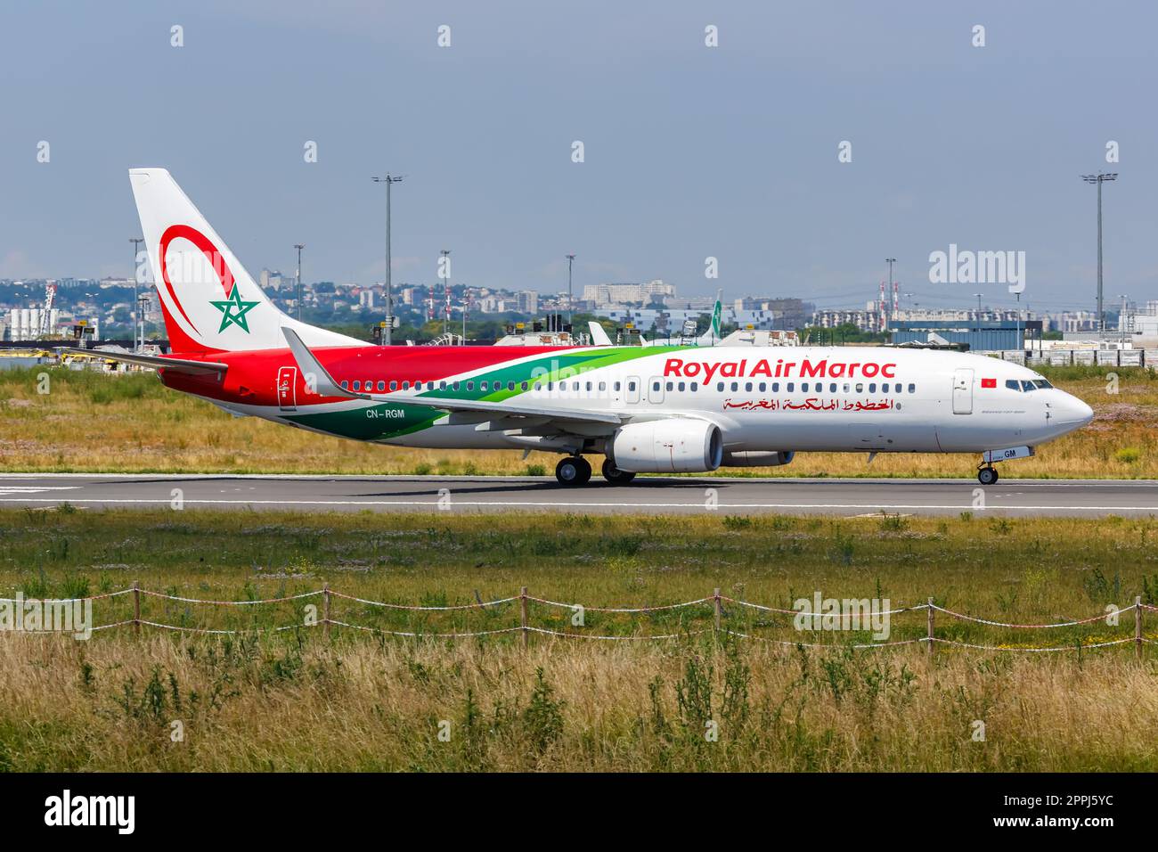 Royal Air Maroc Boeing 737-800 airplane at Paris Orly airport in France Stock Photo - Alamy