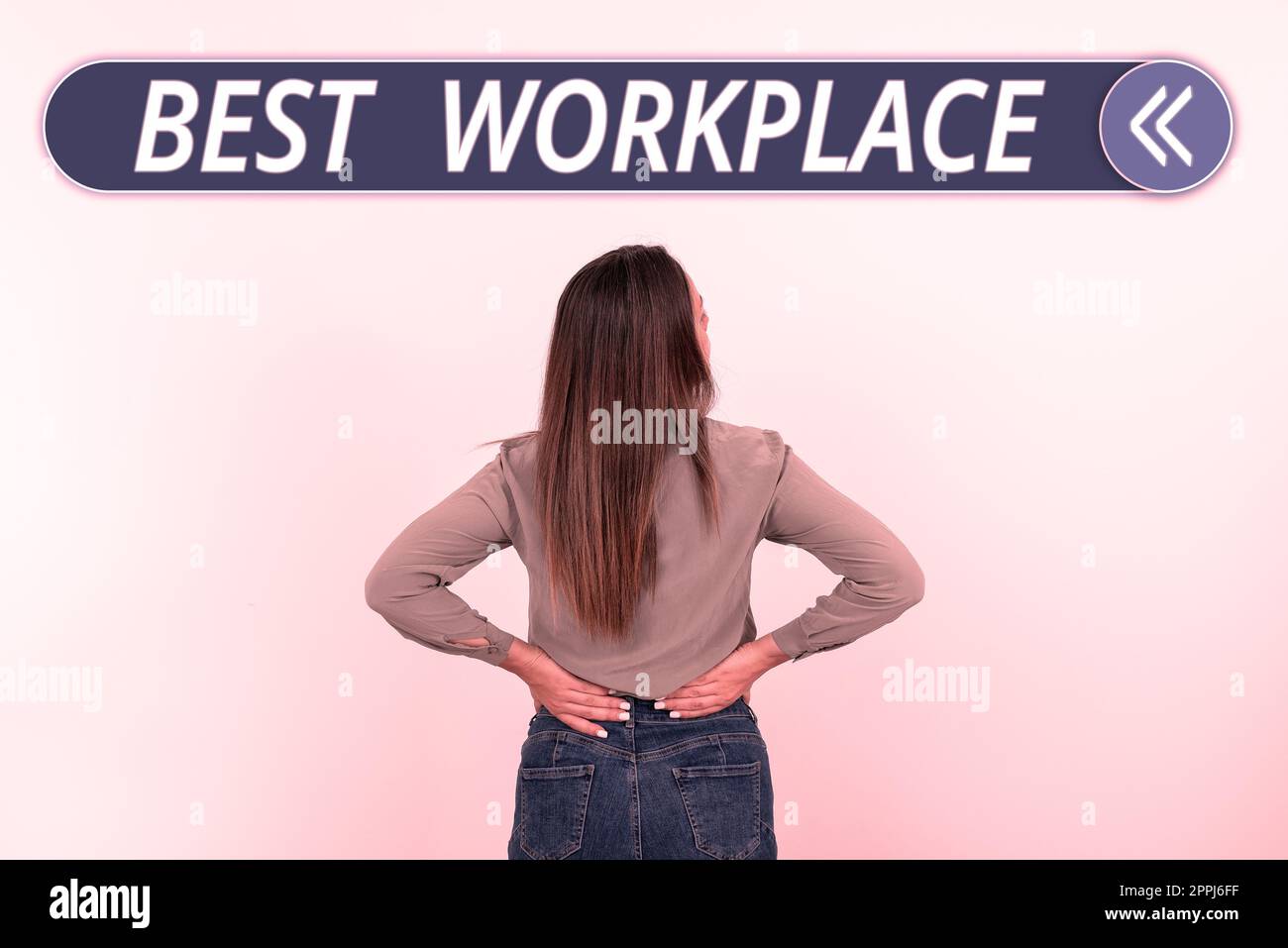 Inspiration showing sign Best Workplace. Business concept Ideal company ...