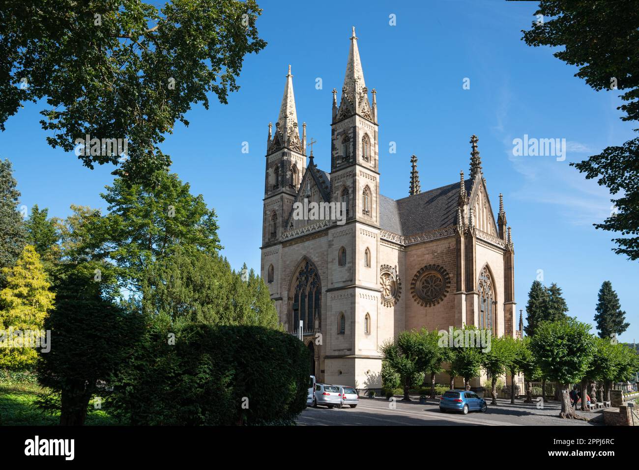Apollinaris church, Remagen, Germany Stock Photo - Alamy