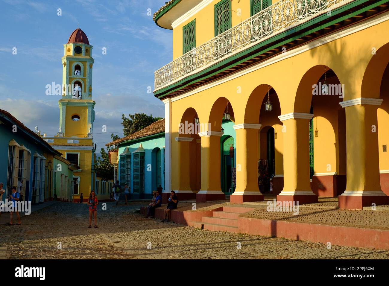 Church and colonial architecture Santiago Cuba Stock Photo - Alamy