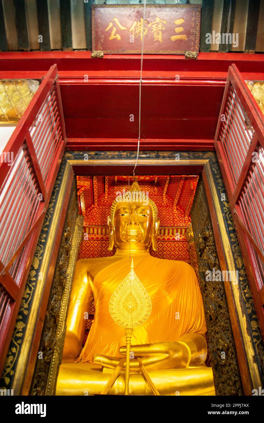 THAILAND AYUTTHAYA WAT PHANAN CHOENG Stock Photo - Alamy