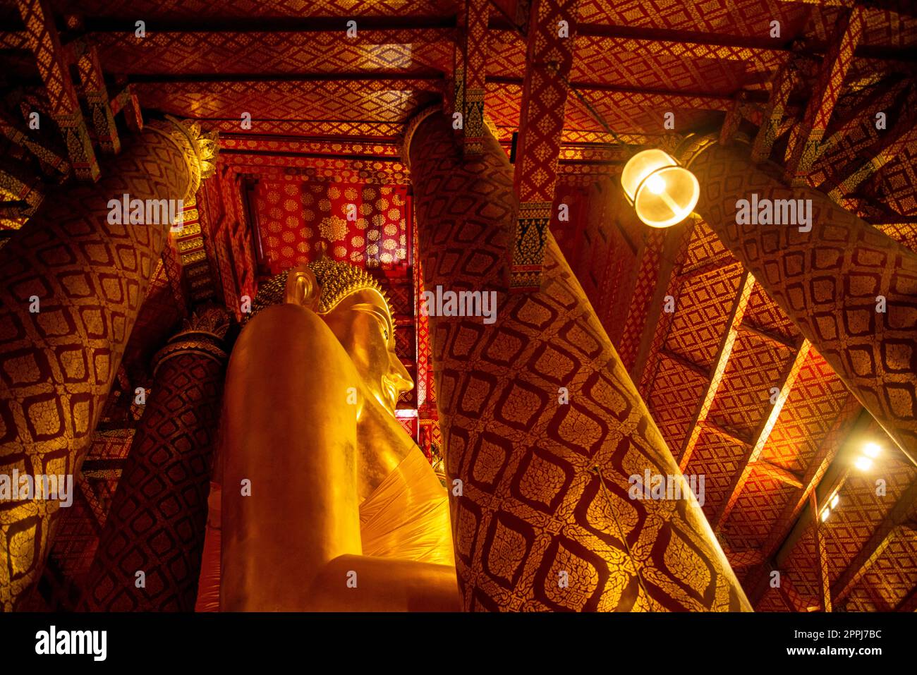THAILAND AYUTTHAYA WAT PHANAN CHOENG Stock Photo - Alamy