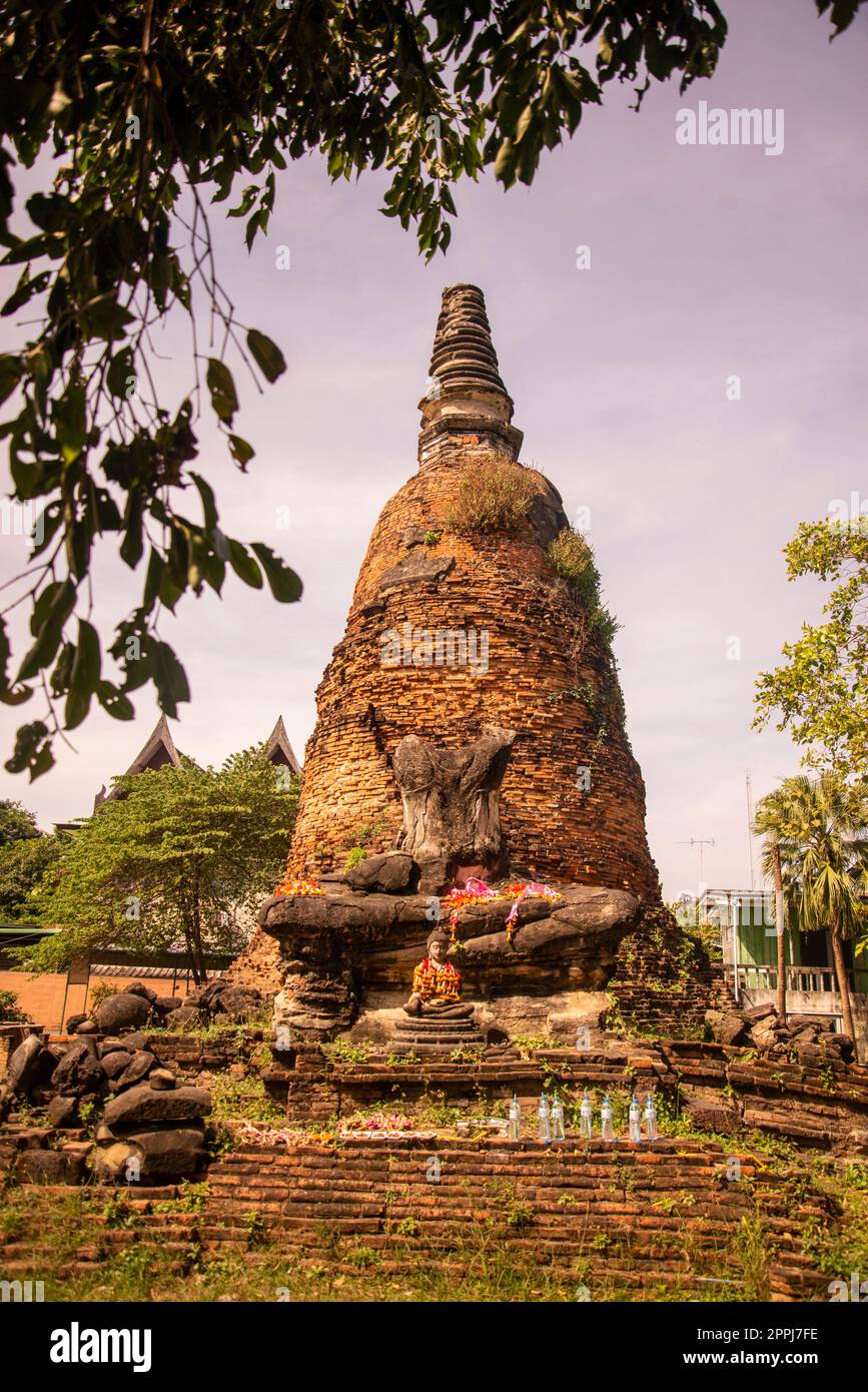 THAILAND AYUTTHAYA WAT CHUM SAENG Stock Photo - Alamy