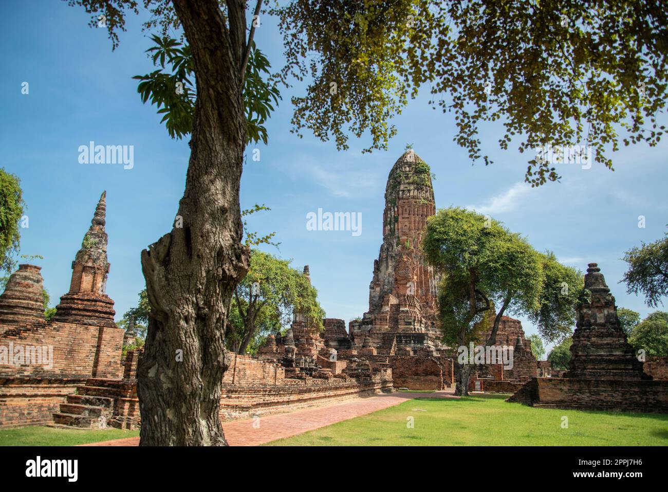 THAILAND AYUTTHAYA WAT PHRA RAM Stock Photo - Alamy