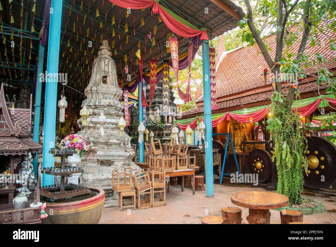 THAILAND AYUTTHAYA WAT THA KA RONG Stock Photo - Alamy
