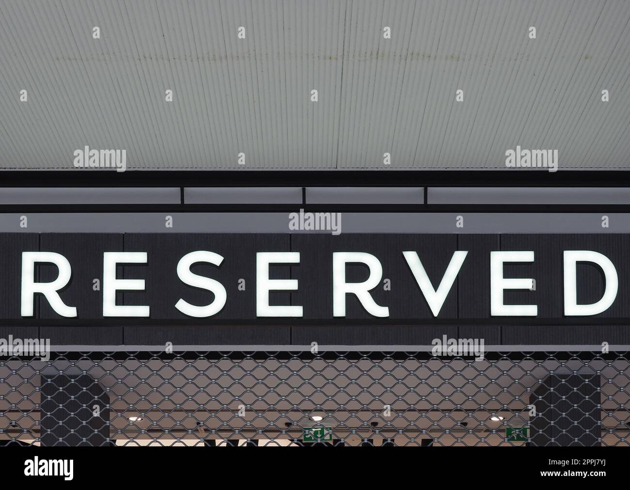 Reserved logo hi-res stock photography and images - Alamy