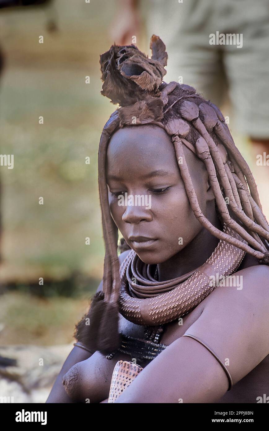Himba people hi-res stock photography and images - Alamy