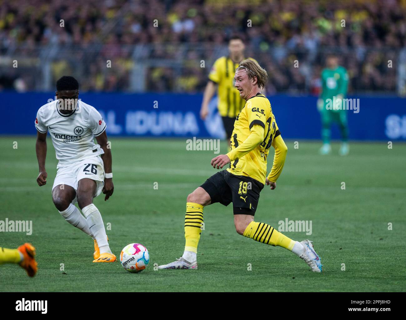 Dortmund, SignaI Iduna Park, 22.04.23: Julian Brandt (R) (Dortmund ...