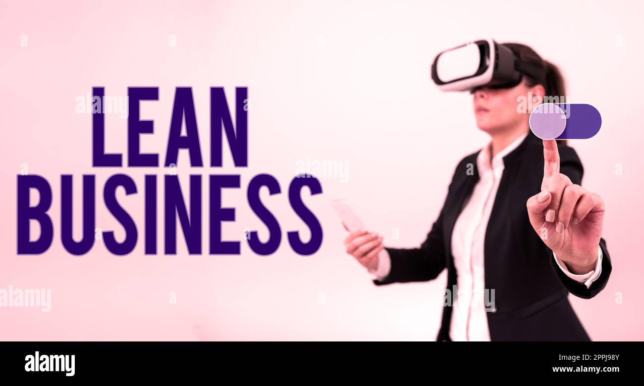 Writing displaying text Lean Business. Business overview improvement of ... Writing displaying text Lean Business. Business overview improvement of ...