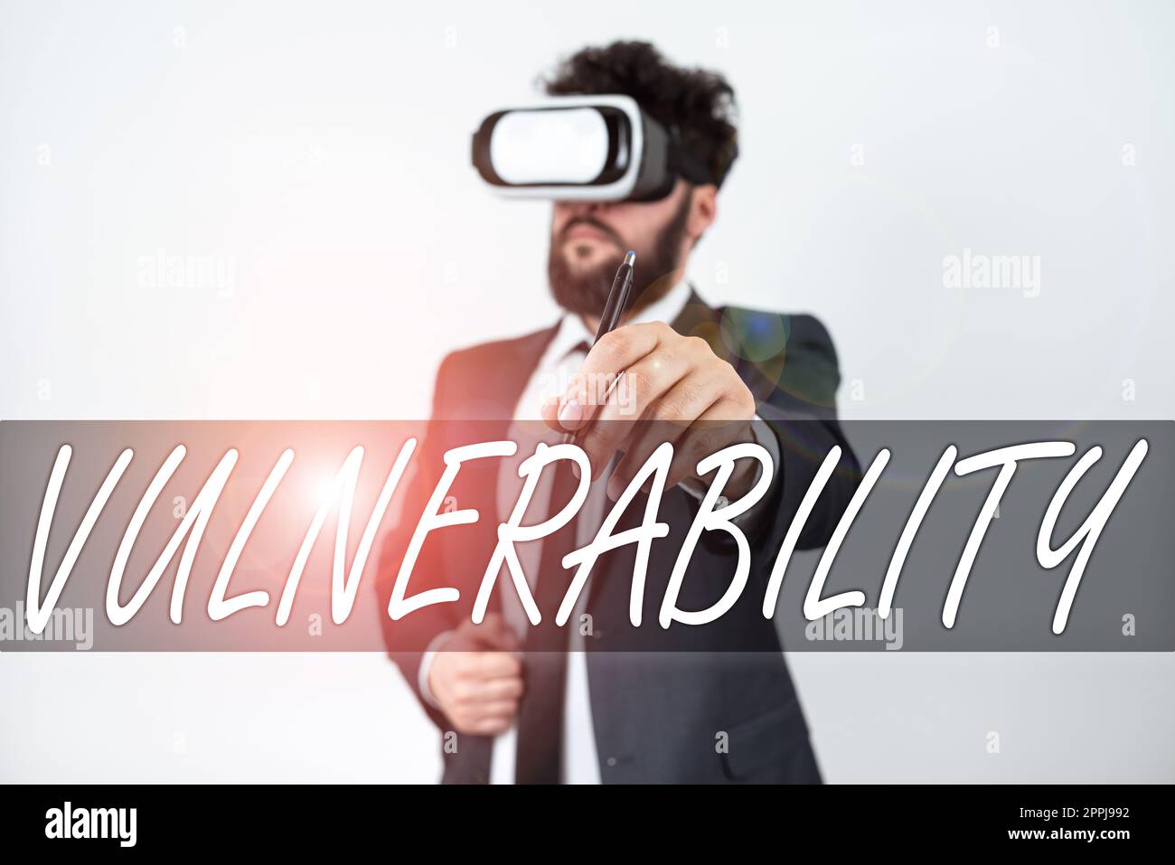 Inspiration showing sign Vulnerability. Business overview State of ...