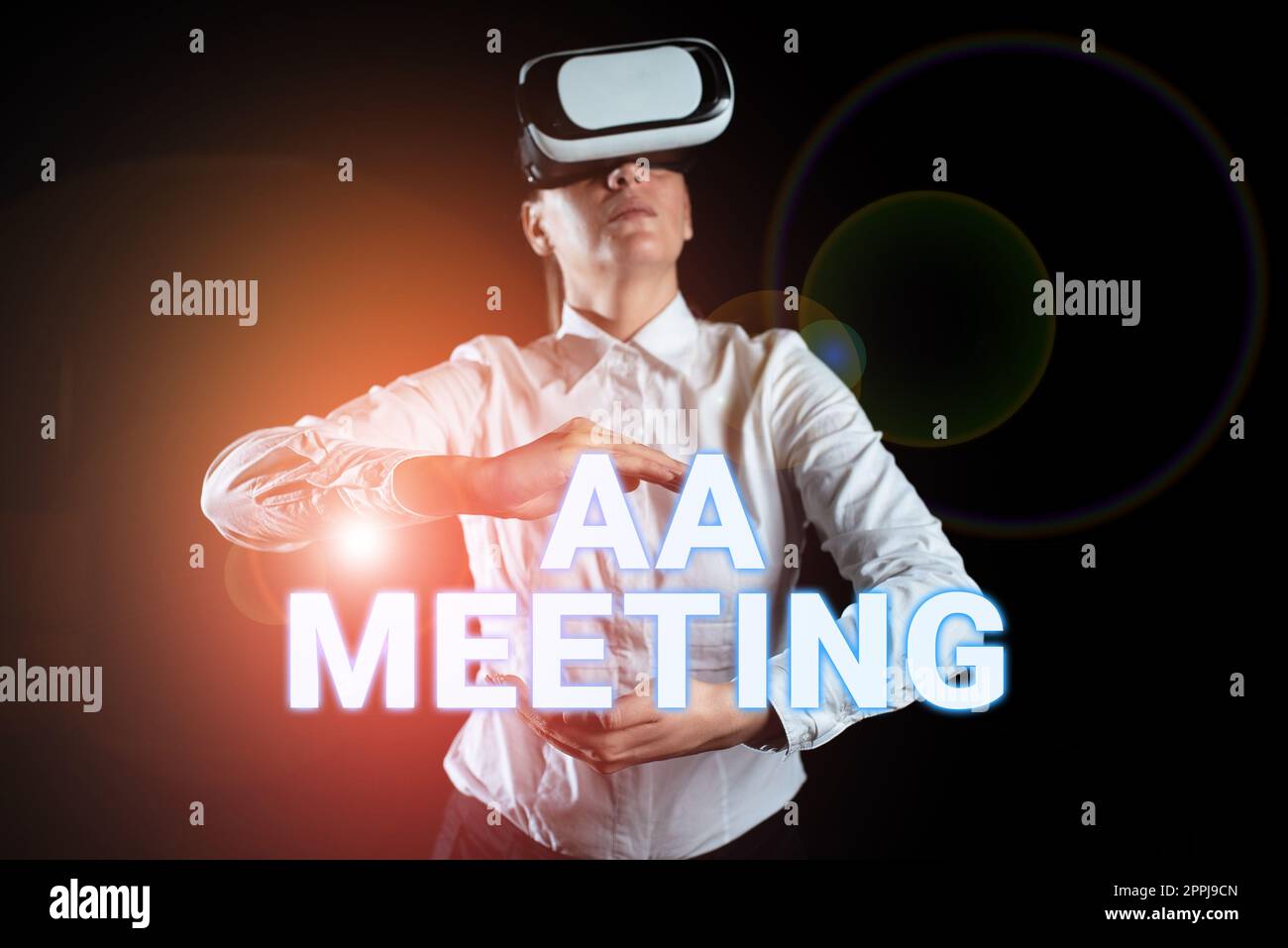 Writing displaying text Aa Meeting. Conceptual photo gathering of ...