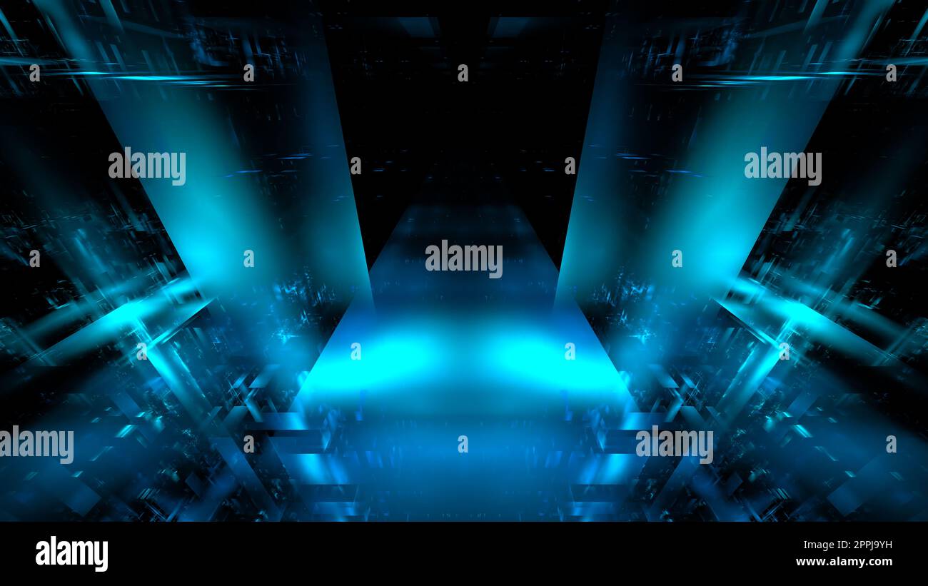 Modern digital technologies, cloud computing. Digital space ...