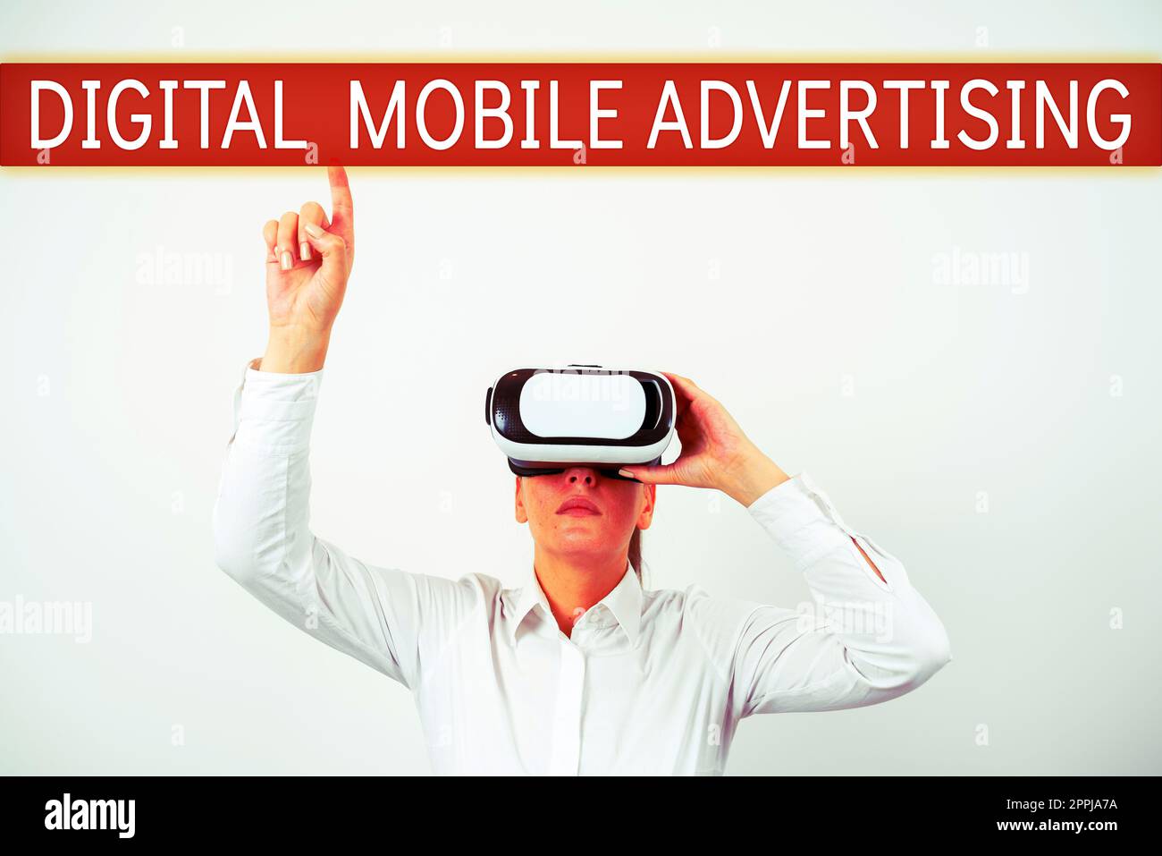 Inspiration showing sign Digital Mobile Advertising. Internet Concept ...