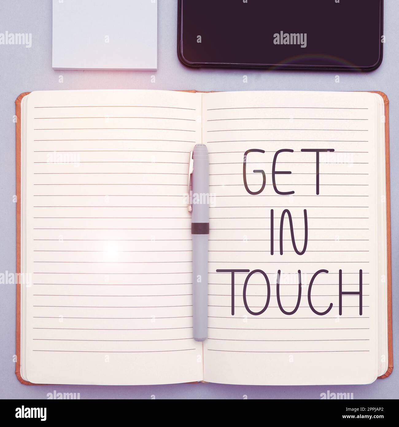 Touch writing hi-res stock photography and images - Alamy
