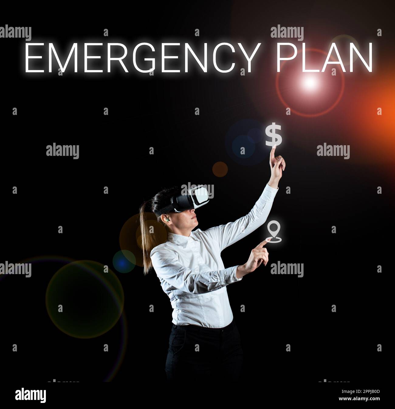 Text showing inspiration Emergency Plan. Business approach Procedures ...