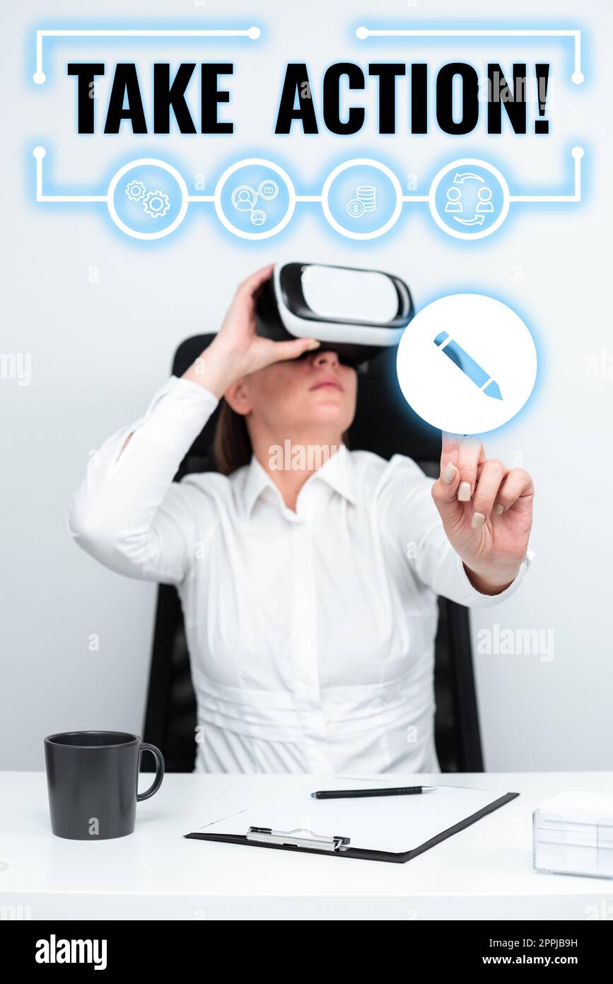 Take action hi-res stock photography and images - Alamy