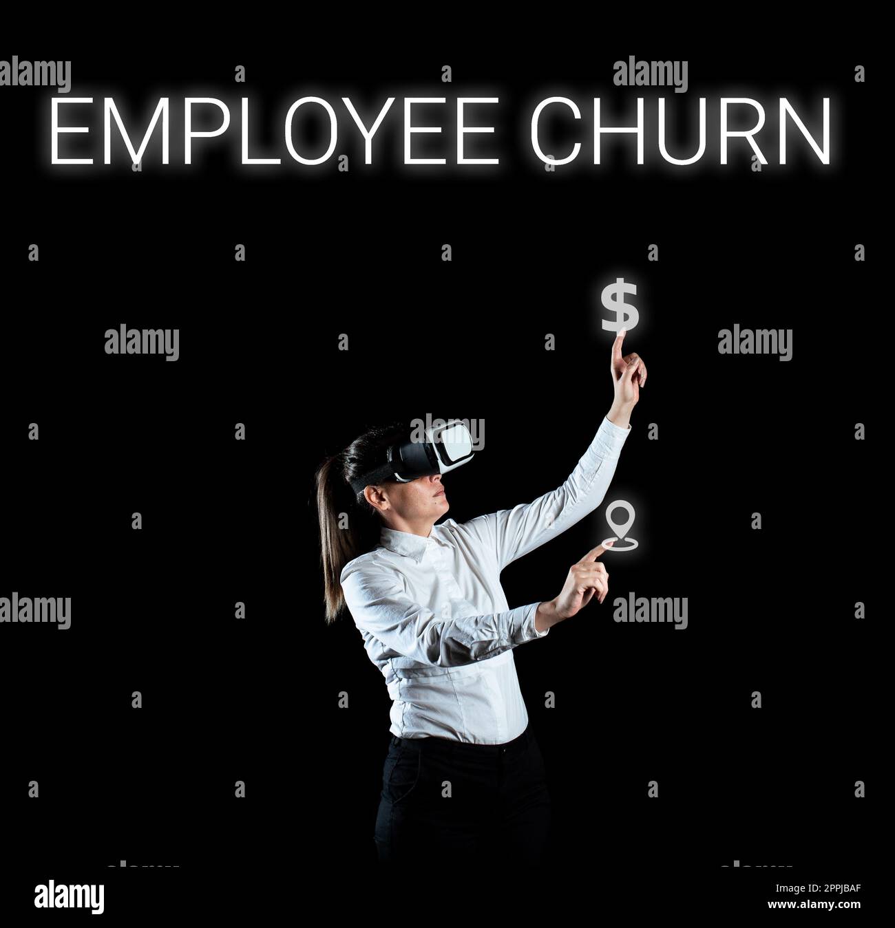 Conceptual caption Employee Churn. Business approach rate of change of ... Conceptual caption Employee Churn. Business approach rate of change of ...