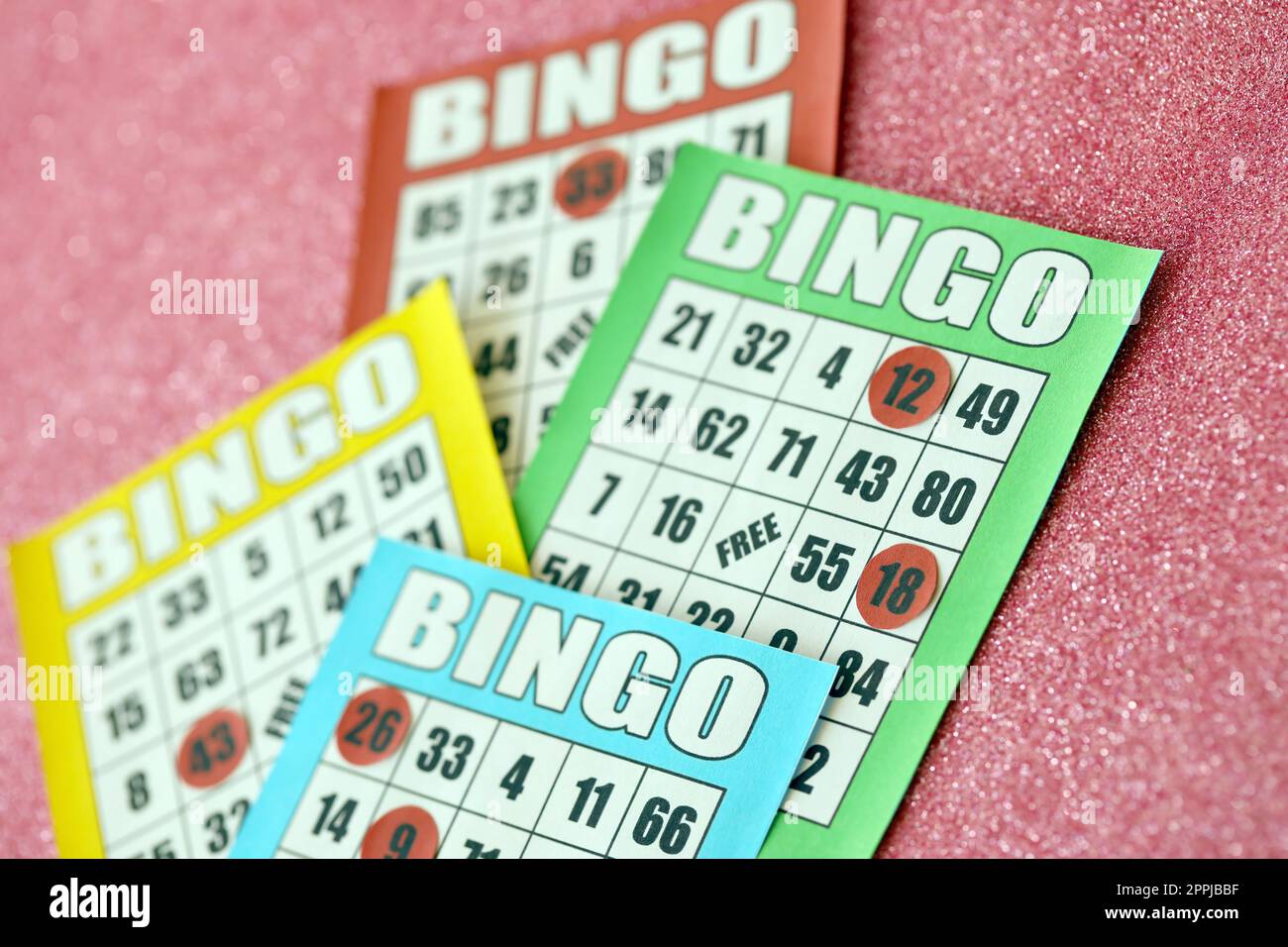 Old people playing bingo hi-res stock photography and images - Alamy