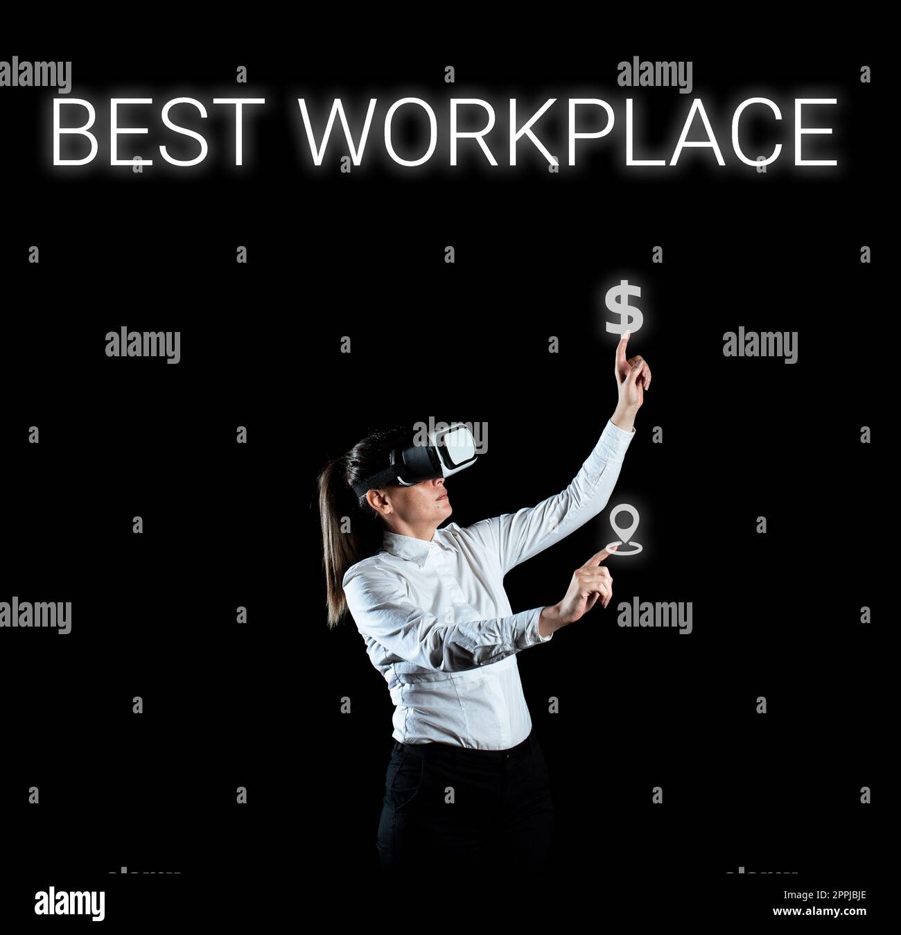Conceptual caption Best Workplace, Word Written on Ideal company to ... Conceptual caption Best Workplace, Word Written on Ideal company to ...