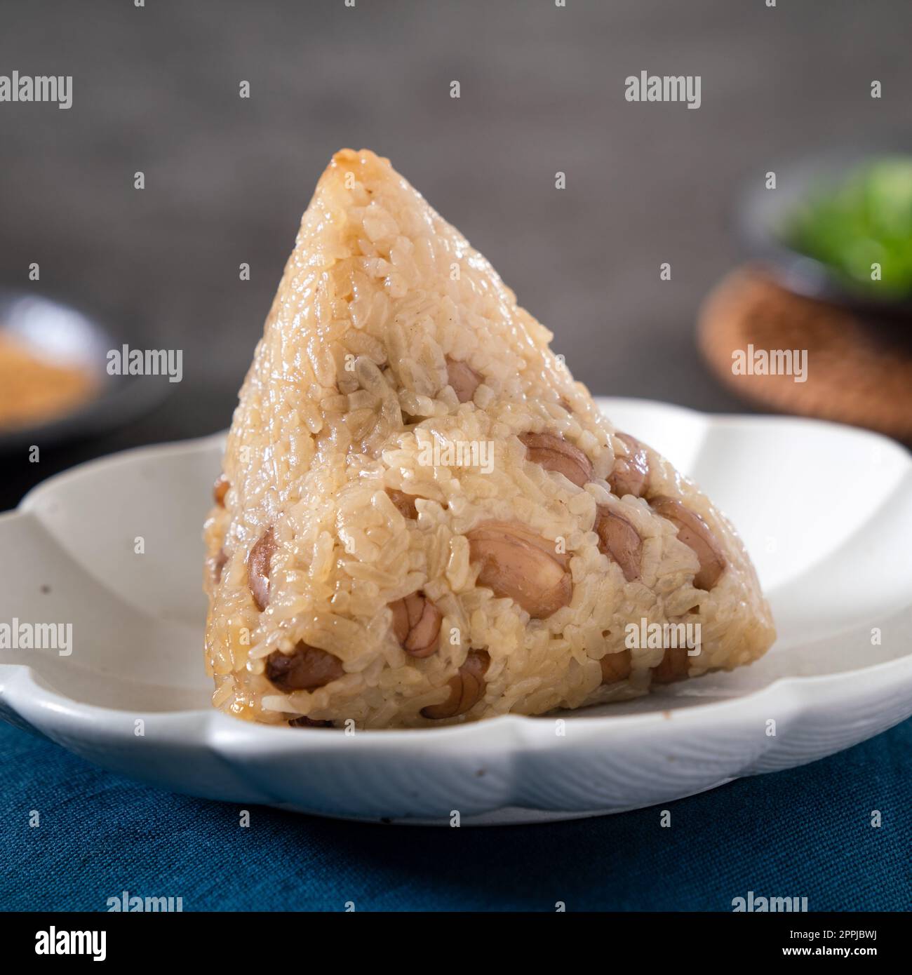 Vegetable zongzi. Vegetarian rice dumpling for traditional Chinese ...