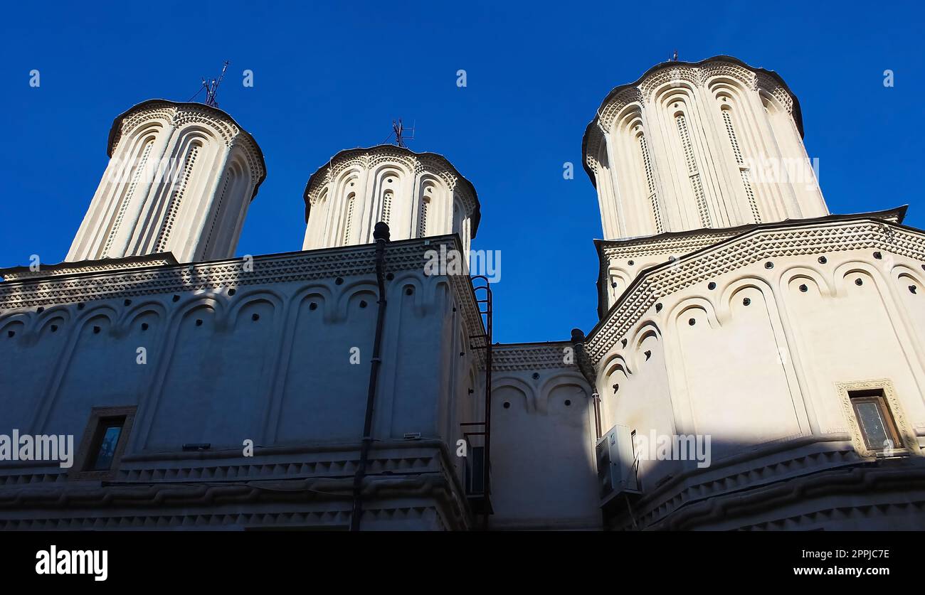 Facade of the Patriarchal cathedral in Bucharest, Romania - Europe ...