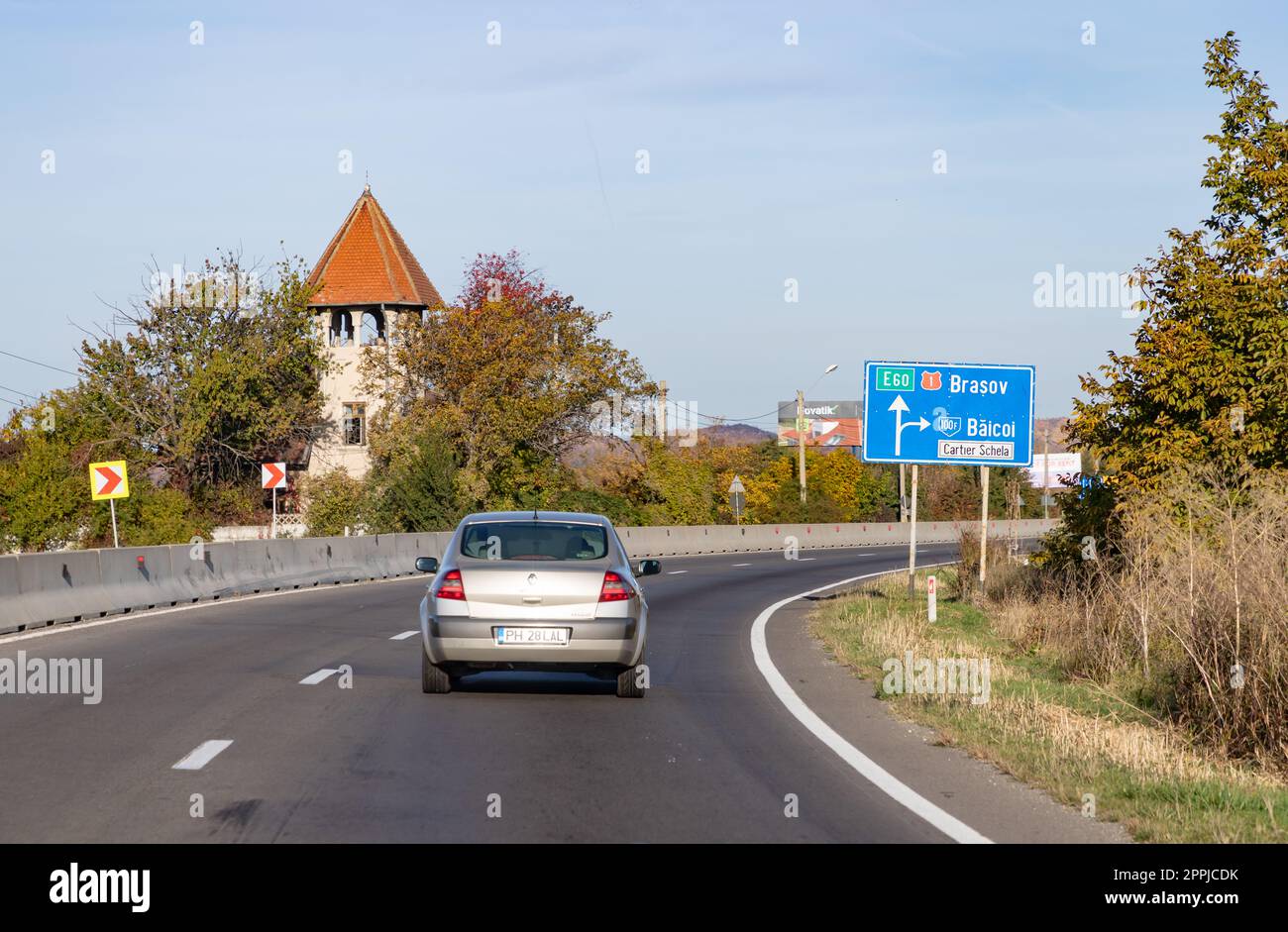 Romanian highway hi-res stock photography and images - Alamy
