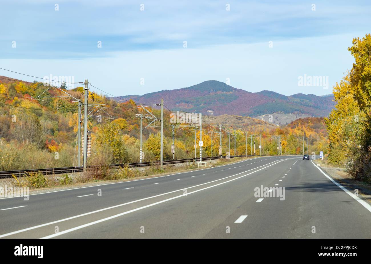 Romanian highway hi-res stock photography and images - Alamy