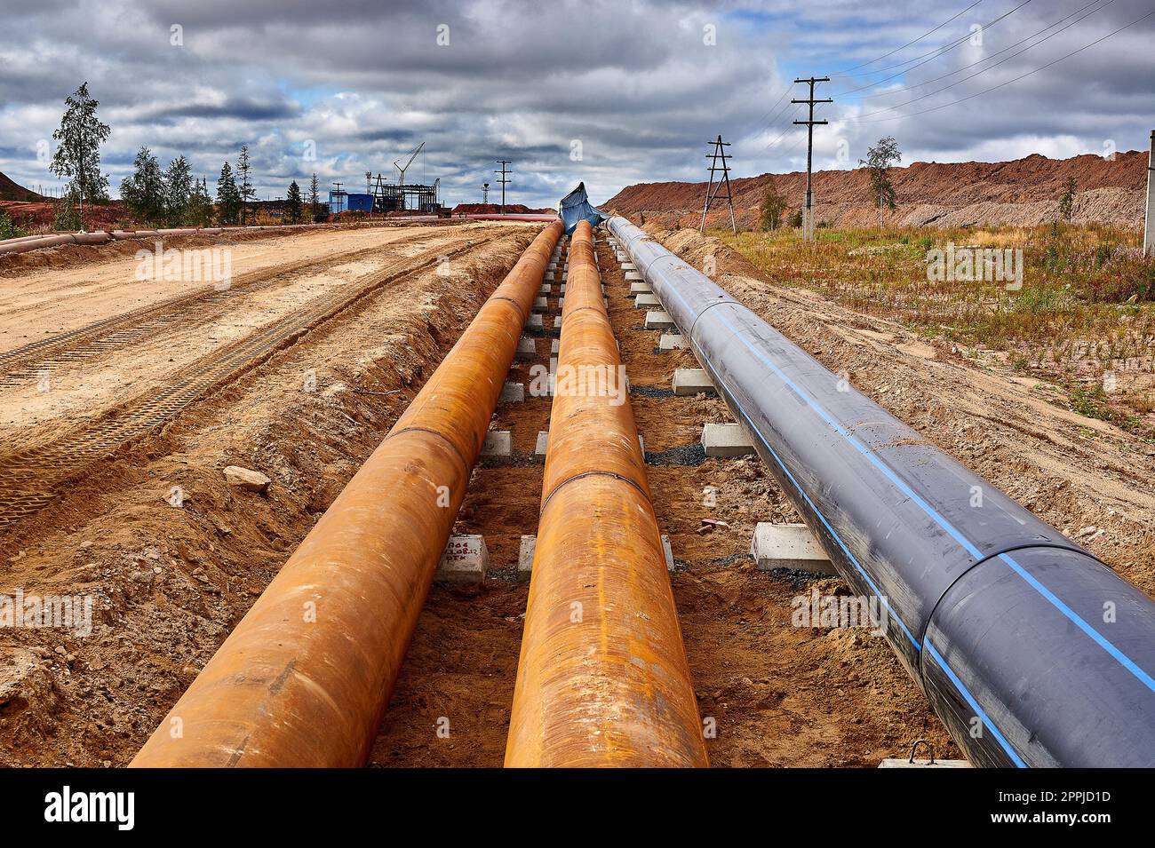 Oil and gas pipeline hi-res stock photography and images - Alamy