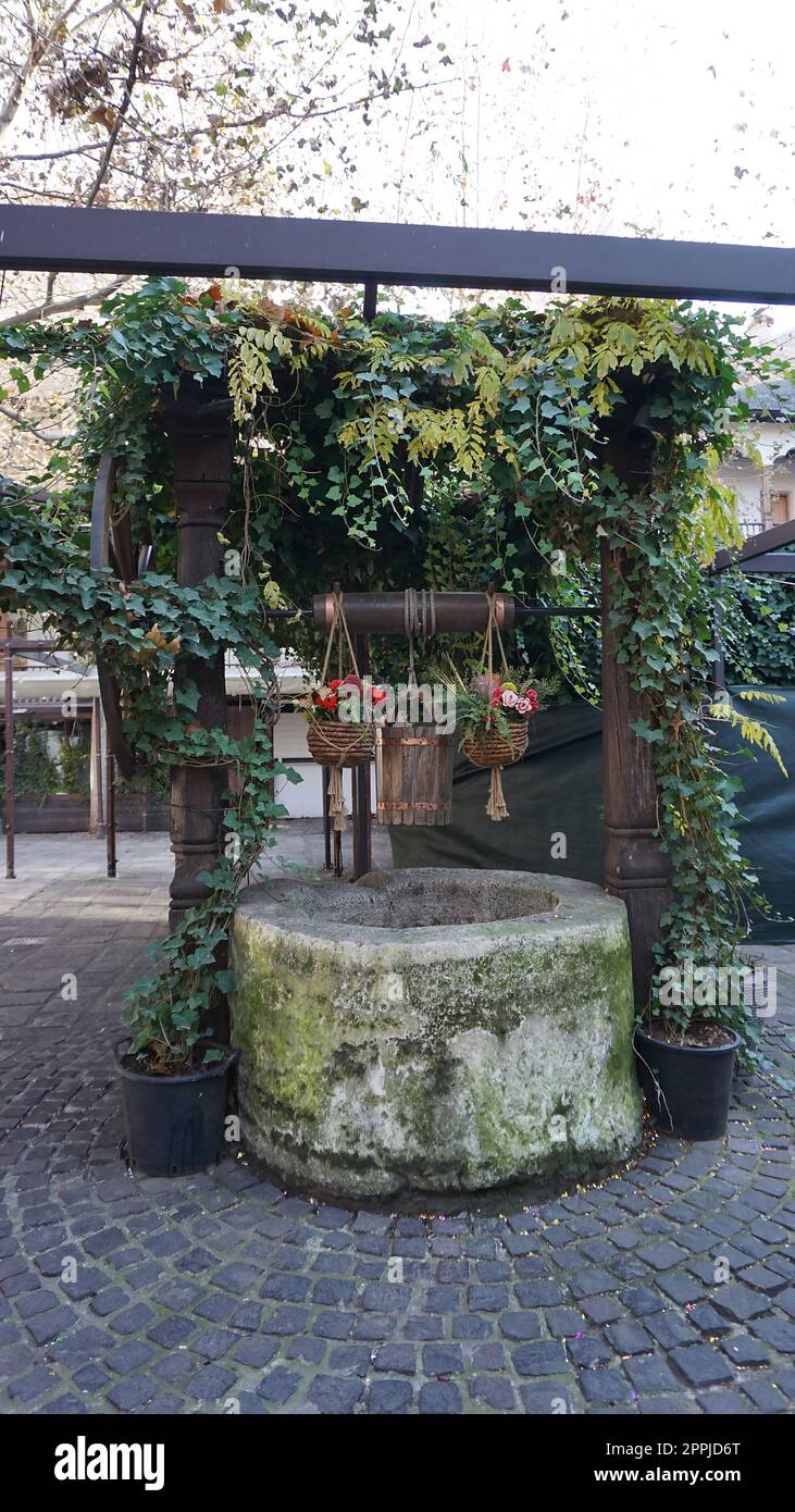 Bucharest, Romania - December 20, 2022: Restaurant Hanu lui Manuc at ...